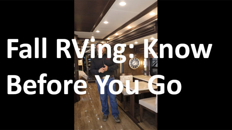 Fall RVing Advice: Know Before you Go - Bucars RV Dealer