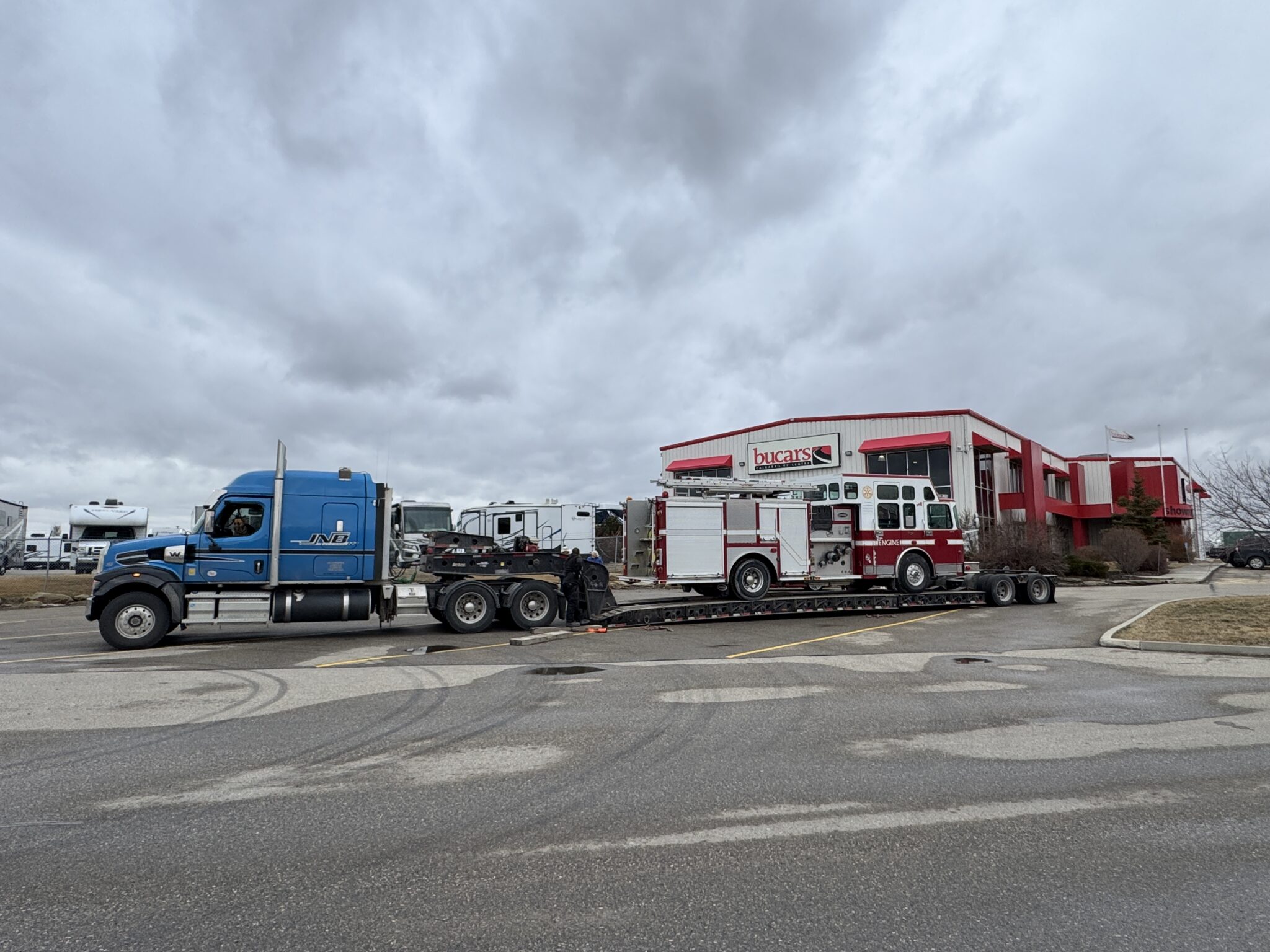 A Fire Truck on an RV Lot? Ferdinand's Story - Bucars RV Dealer